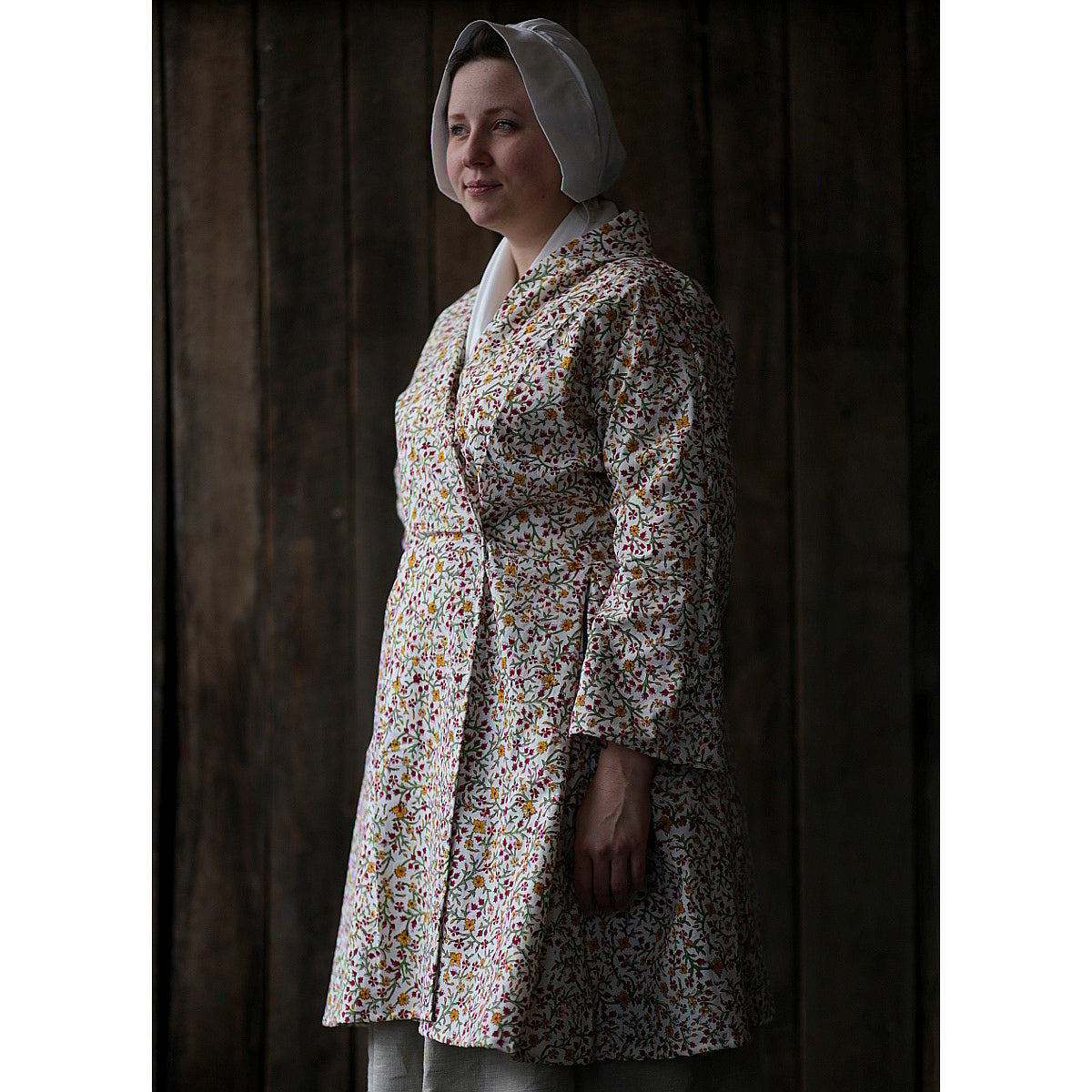 Ladies' Bed Gown in Printed Cotton – Townsends