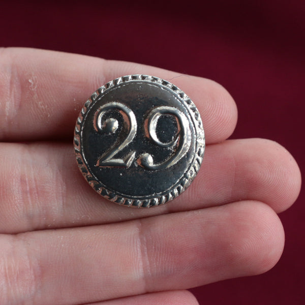 7/8" 29th Regiment of Foot Buttons (British) 1765-1815 – Townsends
