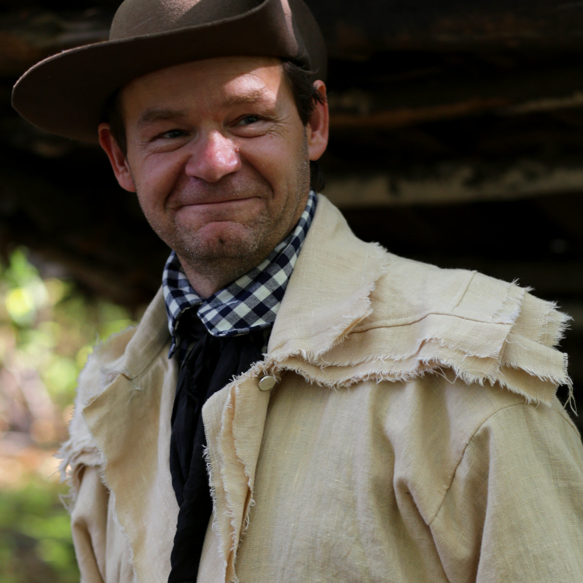 Premium Hunting Frock in Linen – Townsends