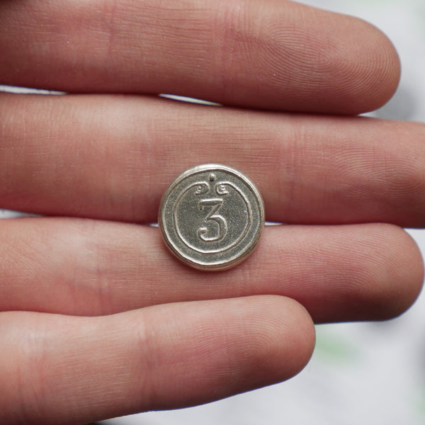 3/4" and 5/8" 3rd Regiment Button (French) 1775-1779 – Townsends